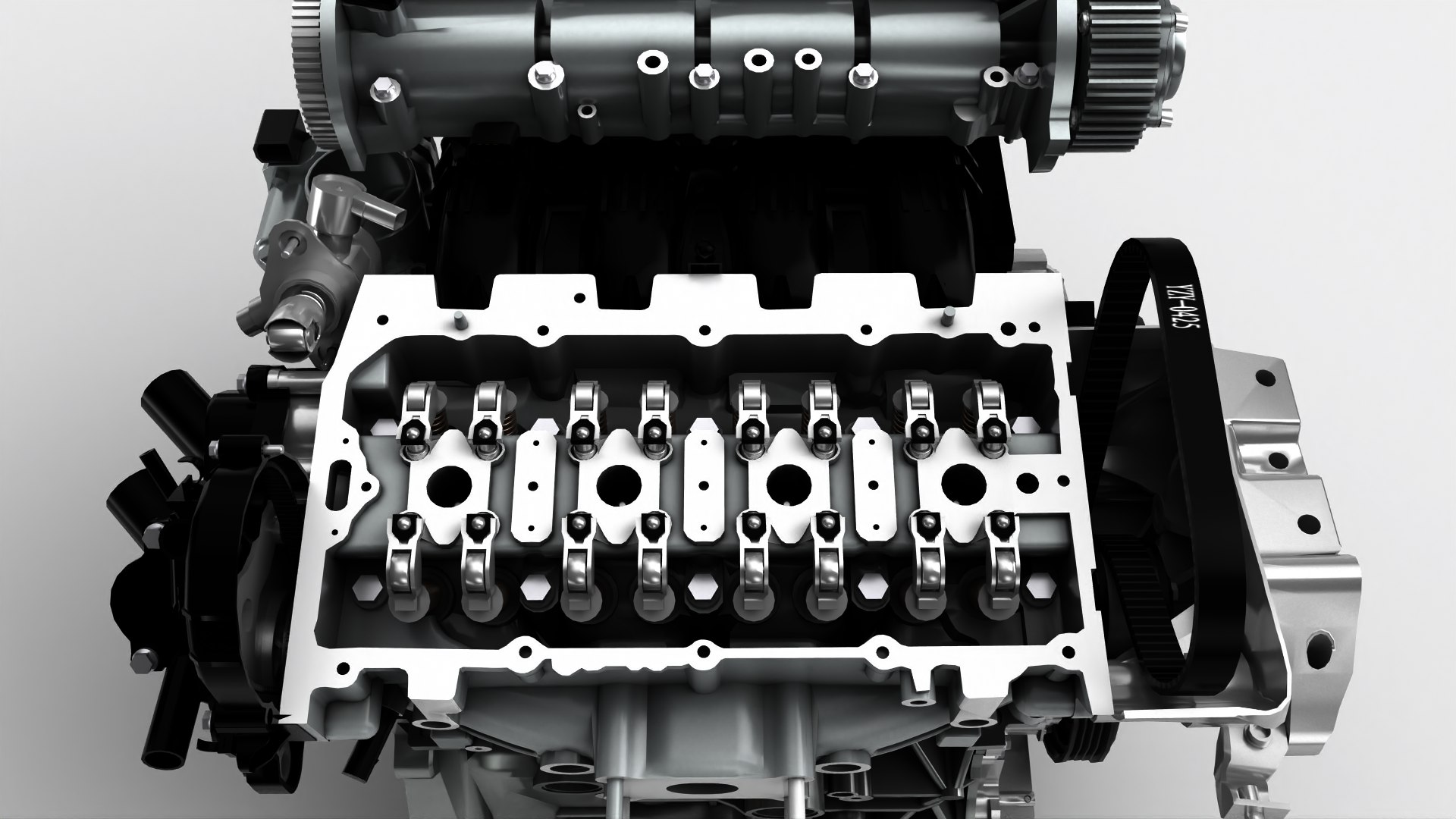 3D Volkswagen EA211 Engine Model - TurboSquid 2198166