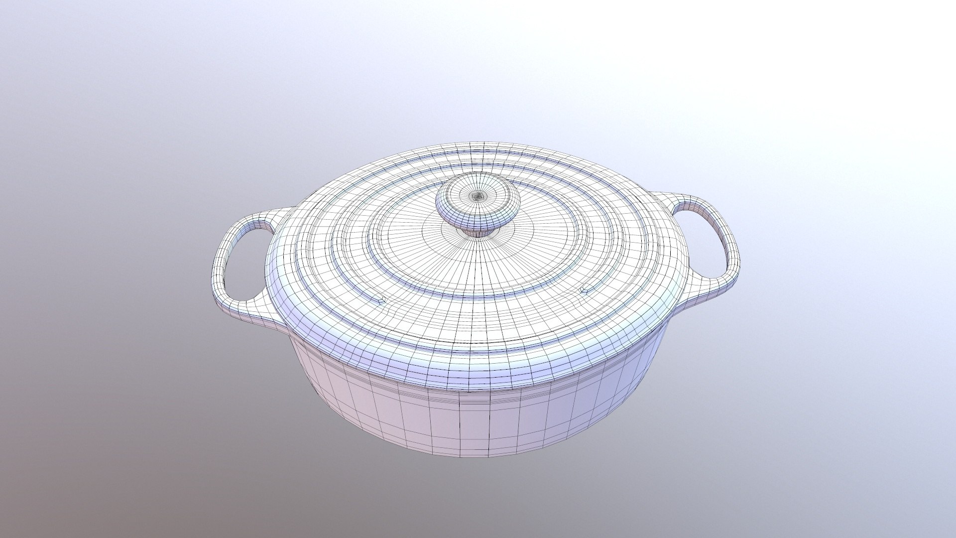3D Deep Round Oven Model - TurboSquid 2075814