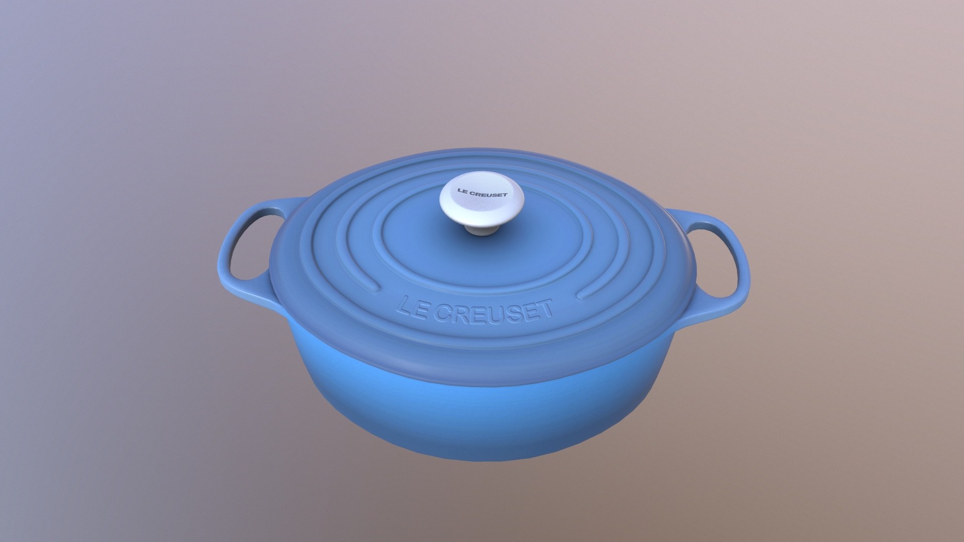 3D Deep Round Oven model - TurboSquid 2075814