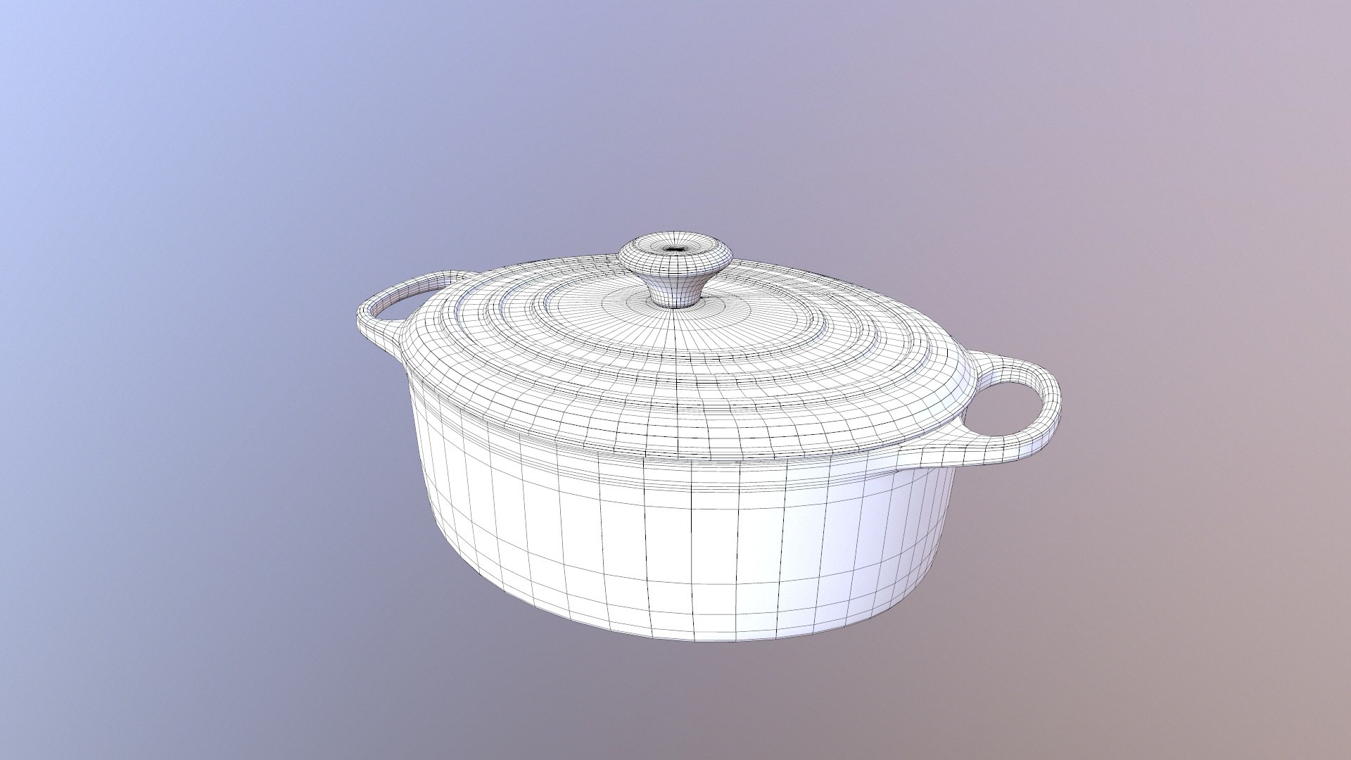 3D Deep Round Oven Model - TurboSquid 2075814