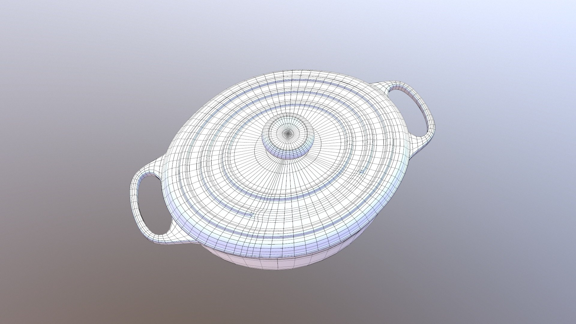 3D Deep Round Oven Model - TurboSquid 2075814