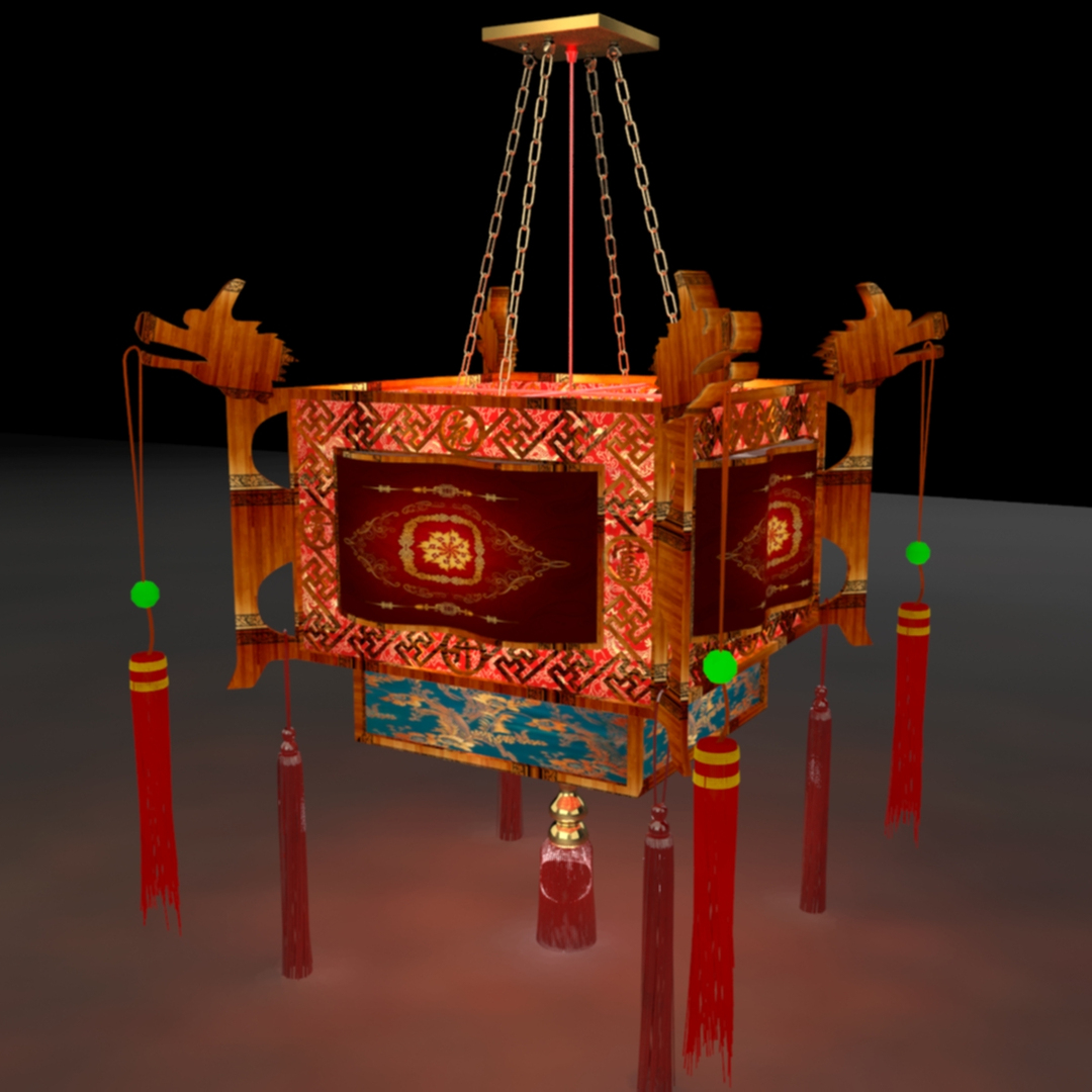 3D model chinese palace lantern - TurboSquid 1303056