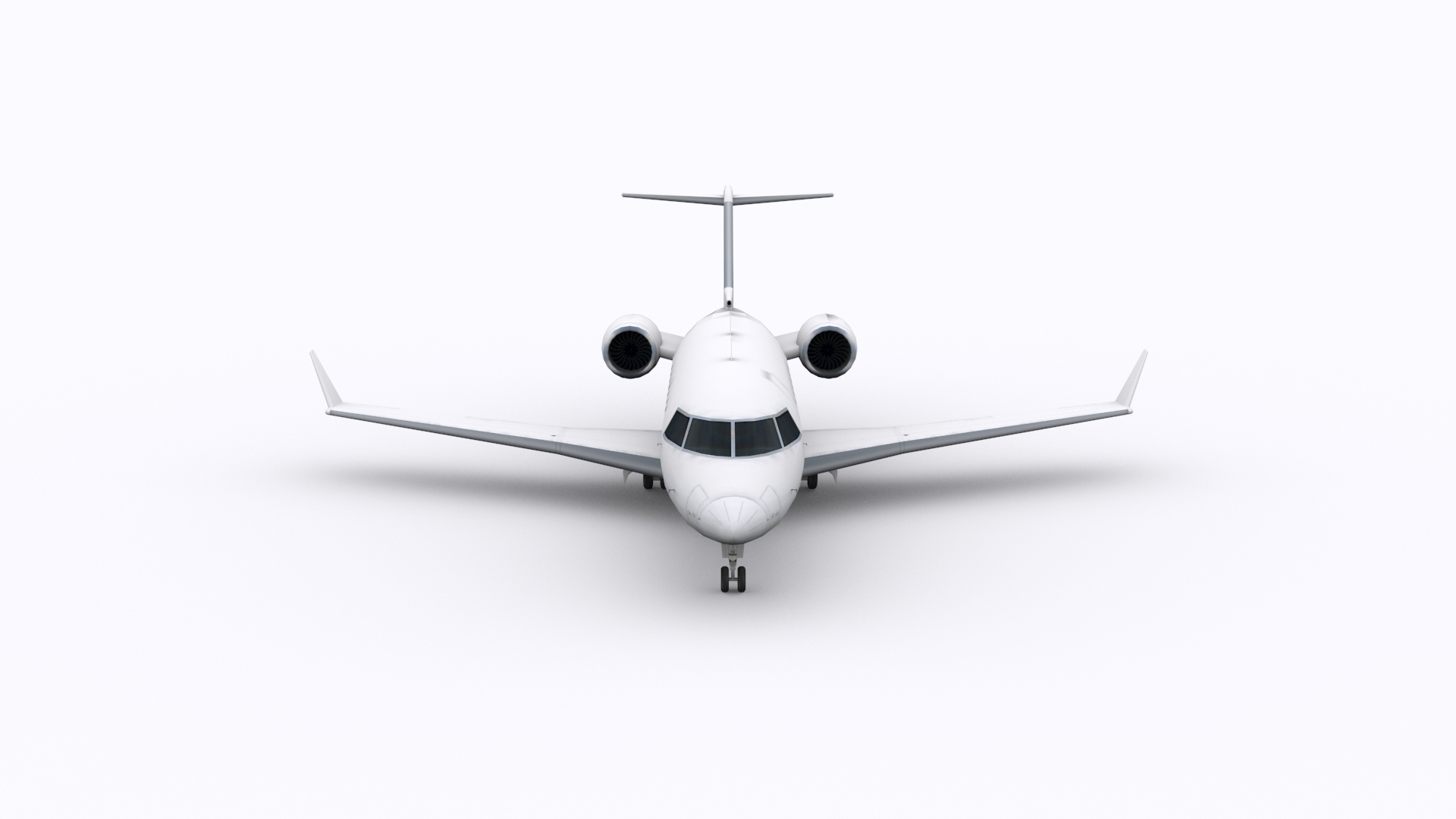 3D Low-Poly Bombardier Challenger CL604 - TurboSquid 1781397