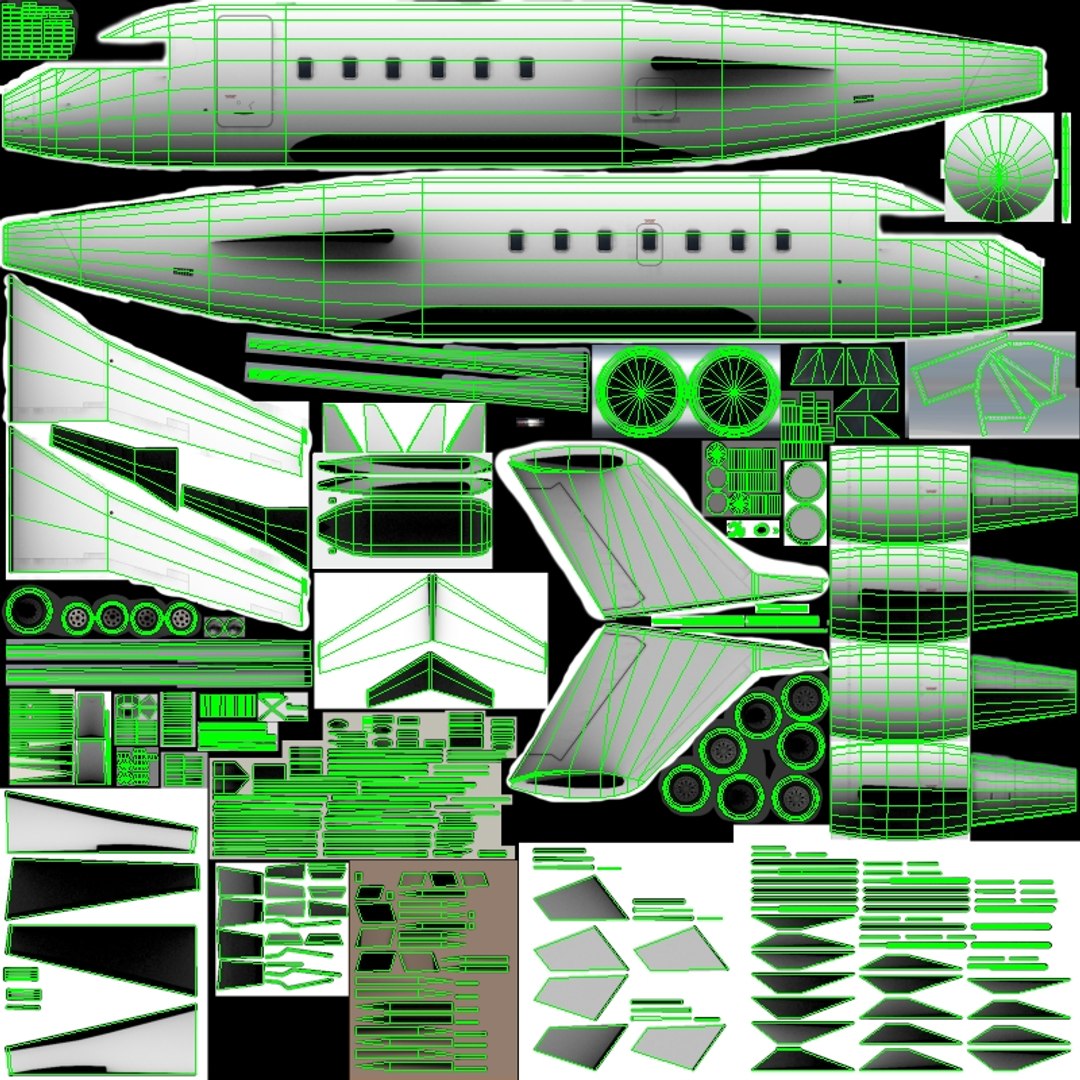 3D Low-Poly Bombardier Challenger CL604 - TurboSquid 1781397