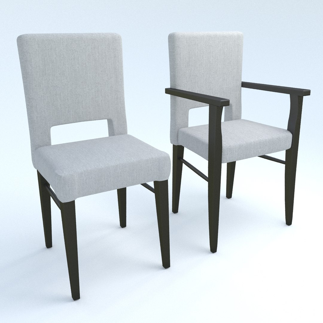3d dining chair