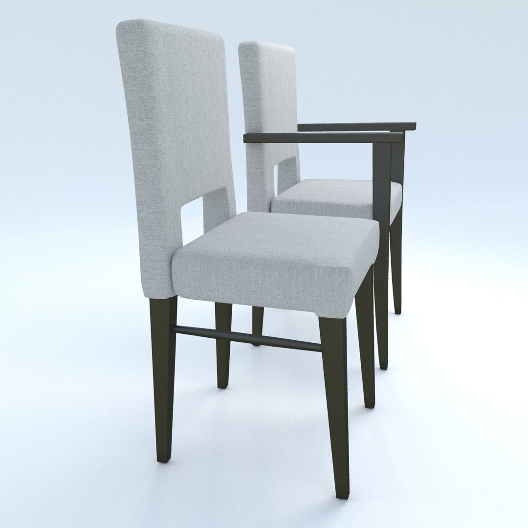 3d dining chair