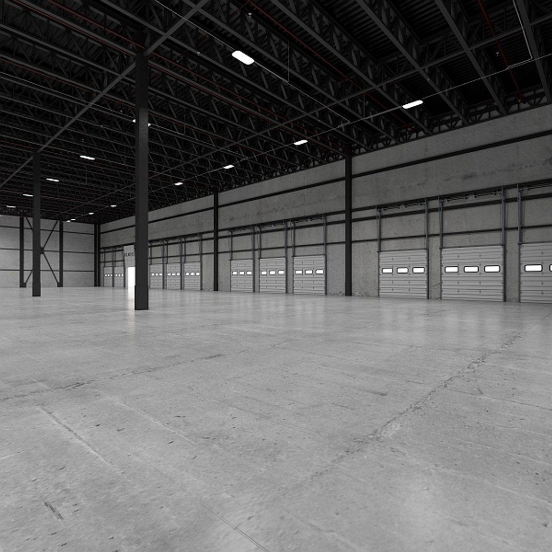 Base warehouse interor model - TurboSquid 1338571