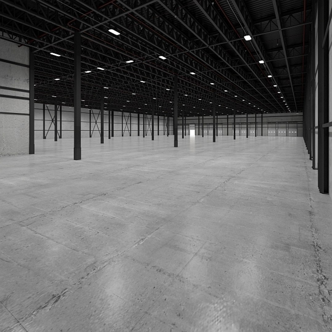 Base warehouse interor model - TurboSquid 1338571