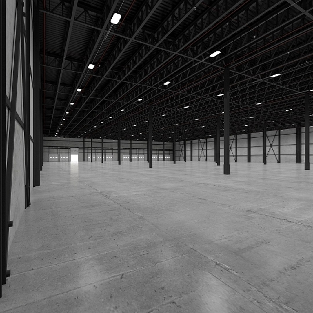 Base warehouse interor model - TurboSquid 1338571