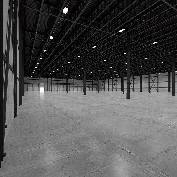 Base warehouse interor model - TurboSquid 1338571