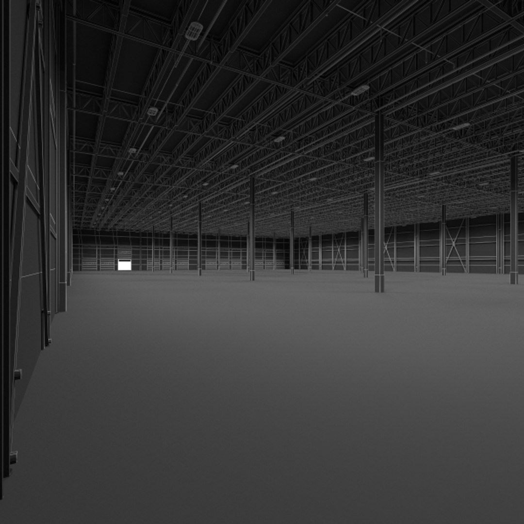 Base warehouse interor model - TurboSquid 1338571