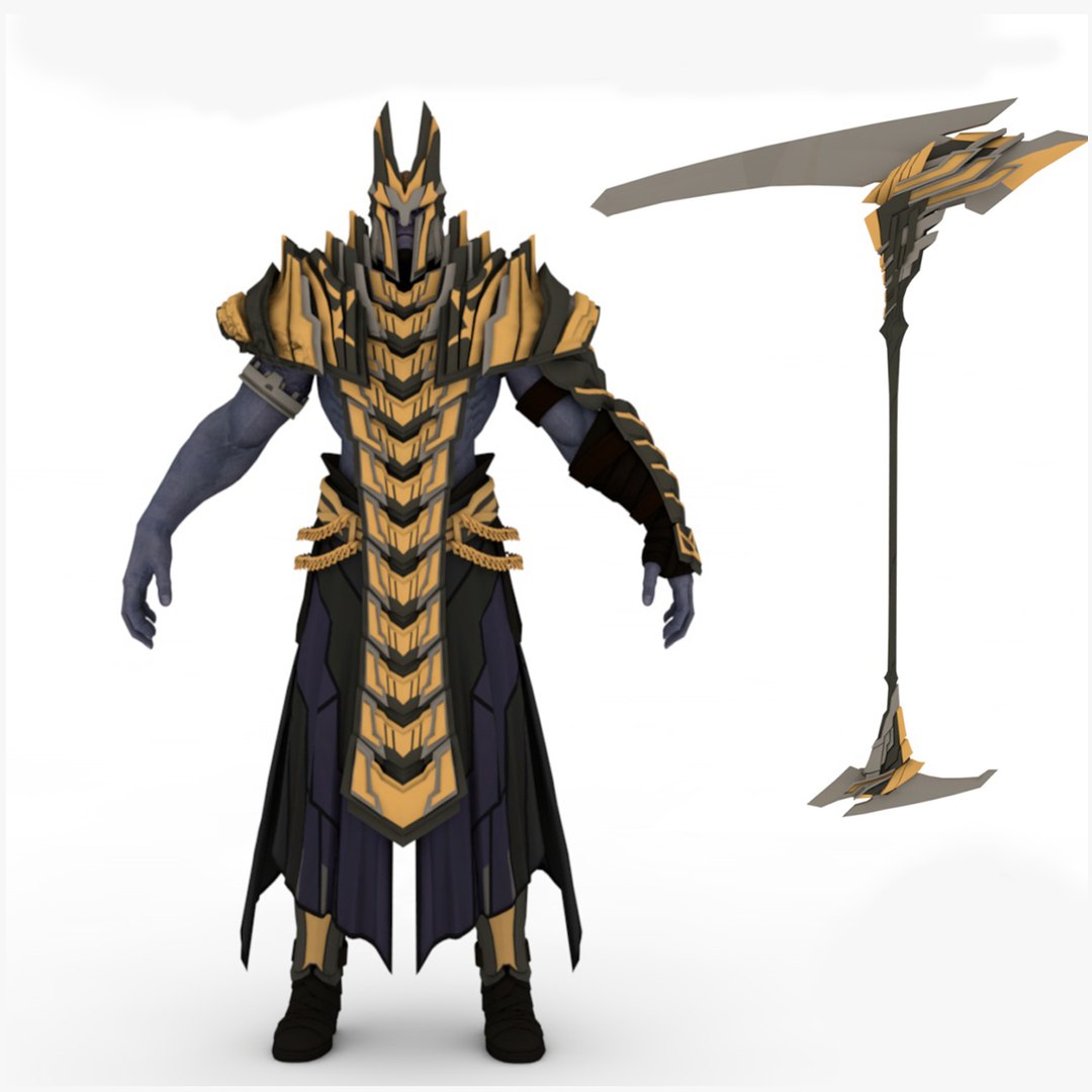 Kronos Warrior Rigged And Animated 3D - TurboSquid 2378192