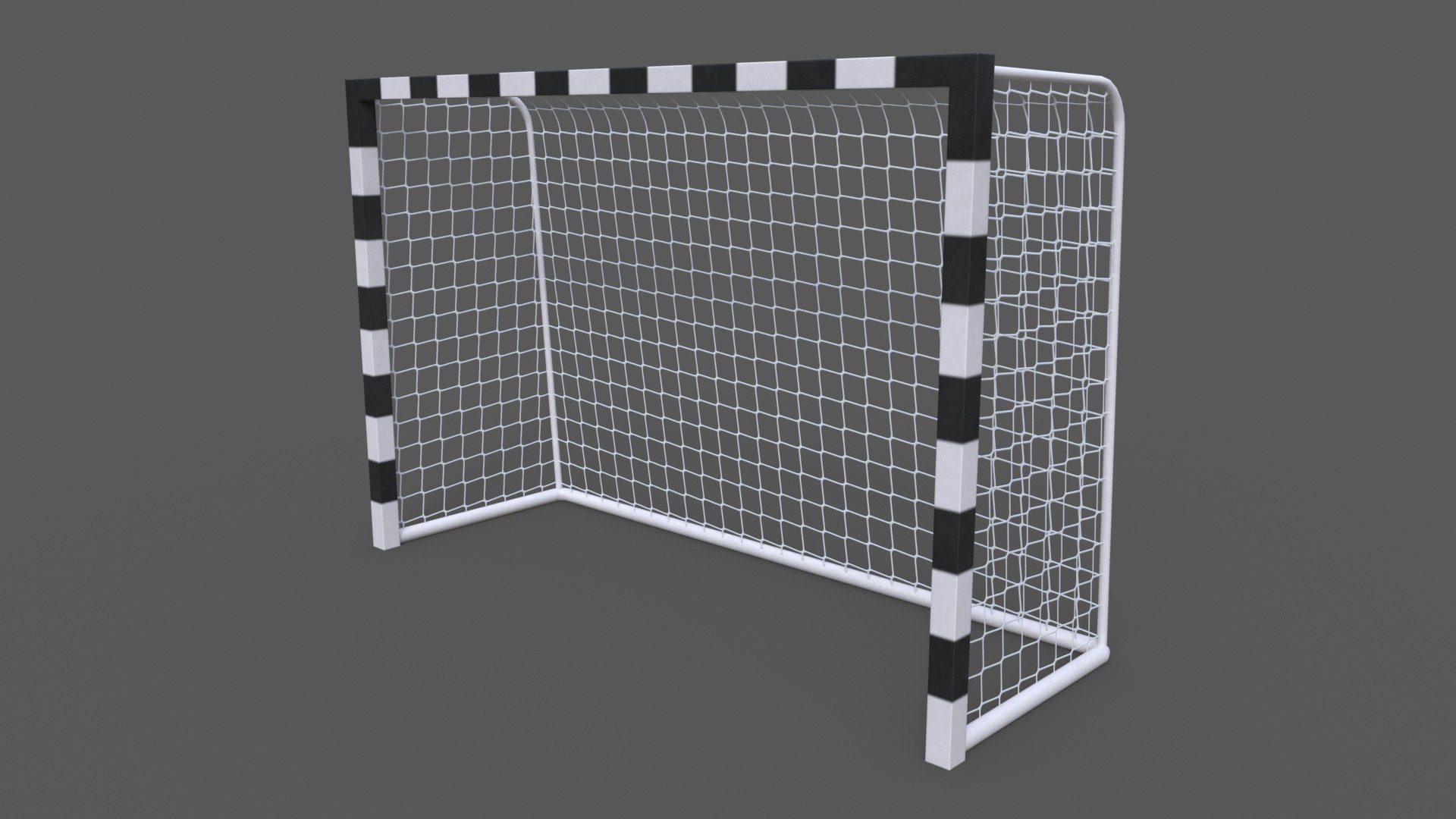 3D Model PBR Soccer Football Goal Post Z - TurboSquid 1954992