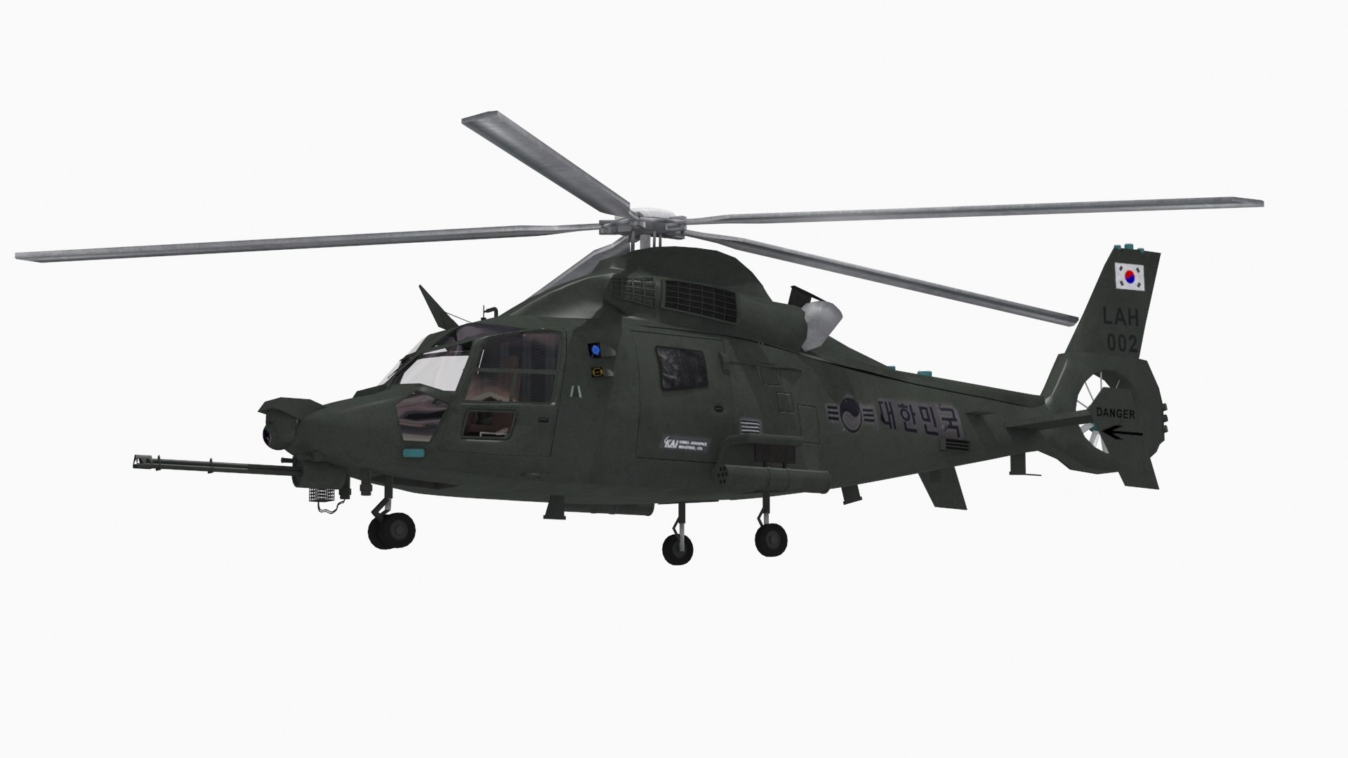 3D Korean KAI LAH Helicopter Model - TurboSquid 2439338