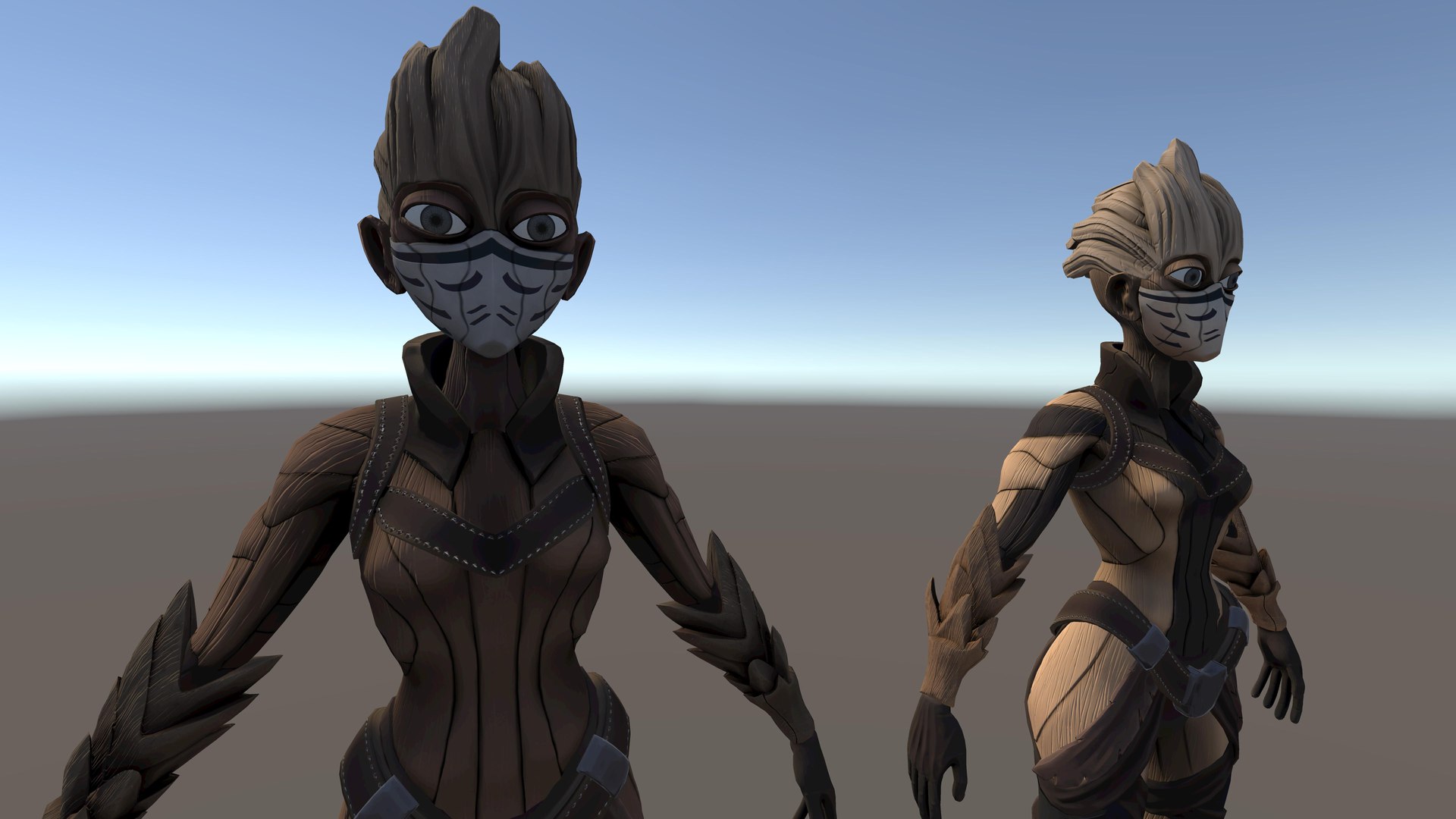 Stylized Female Forest Spirit 3D Model - TurboSquid 2212454