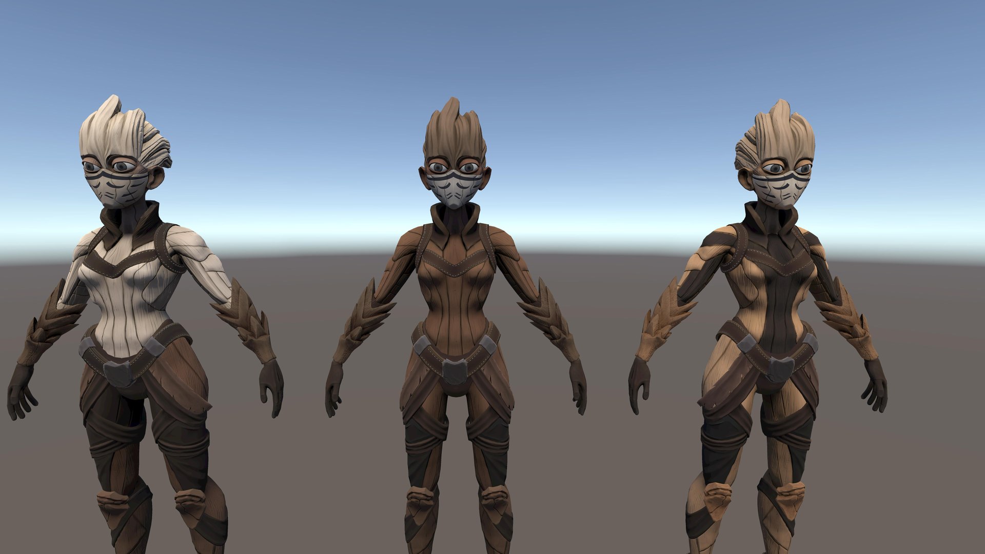 Stylized Female Forest Spirit 3D Model - TurboSquid 2212454