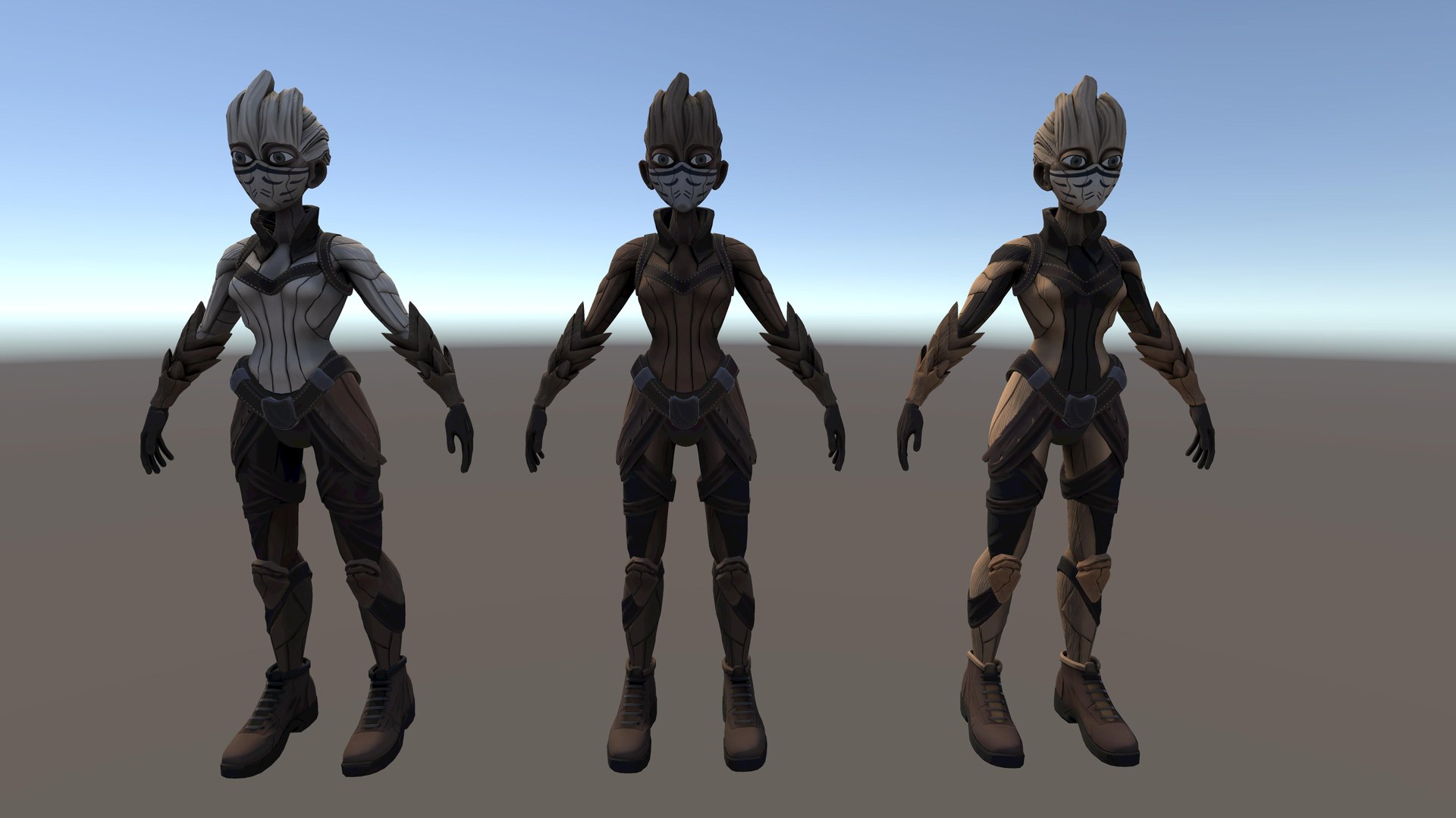 Stylized Female Forest Spirit 3D Model - TurboSquid 2212454