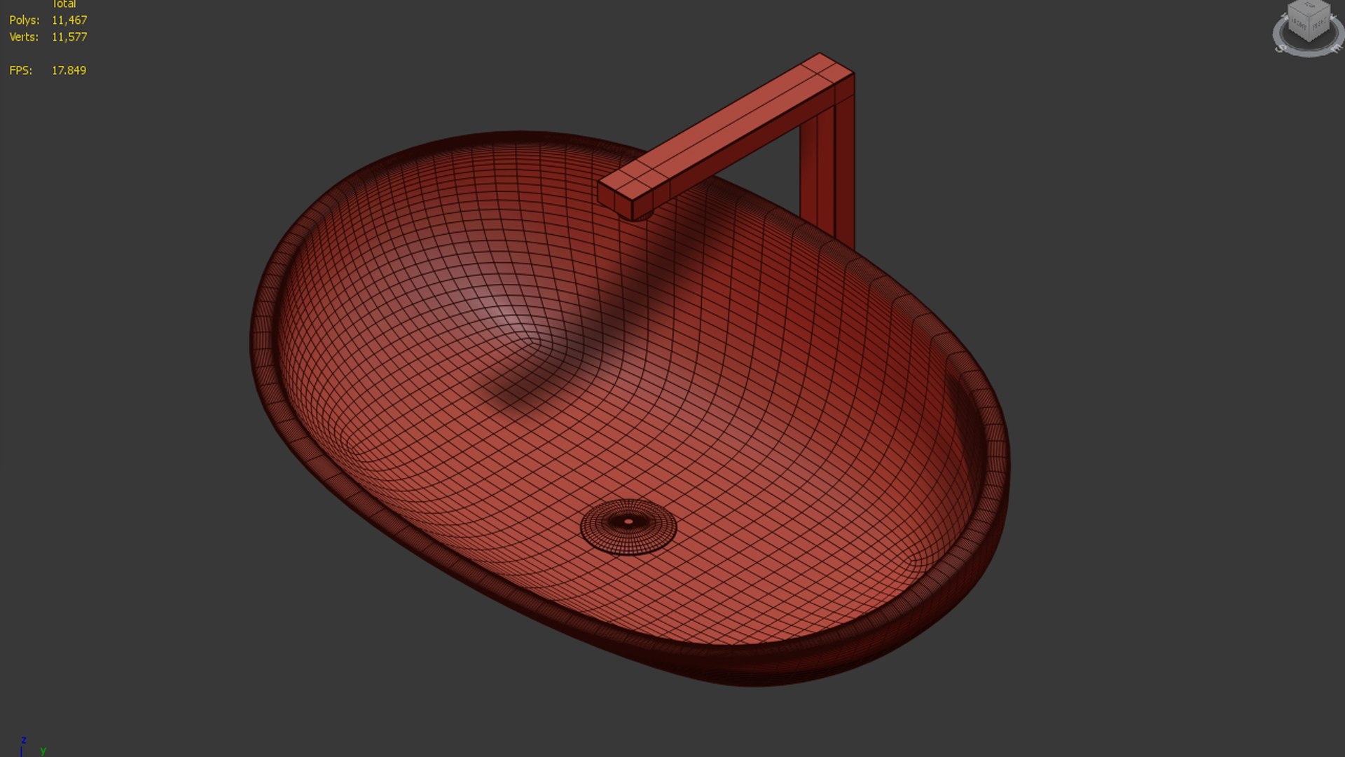 3D Kool Xl Fl By Glass Design Washbasin - TurboSquid 1880311