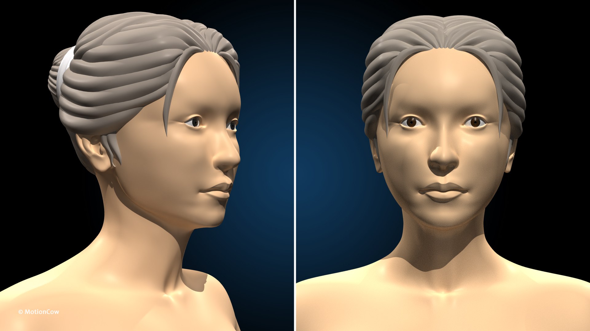 3D Model Female Skeleton - Rigged - TurboSquid 2022150