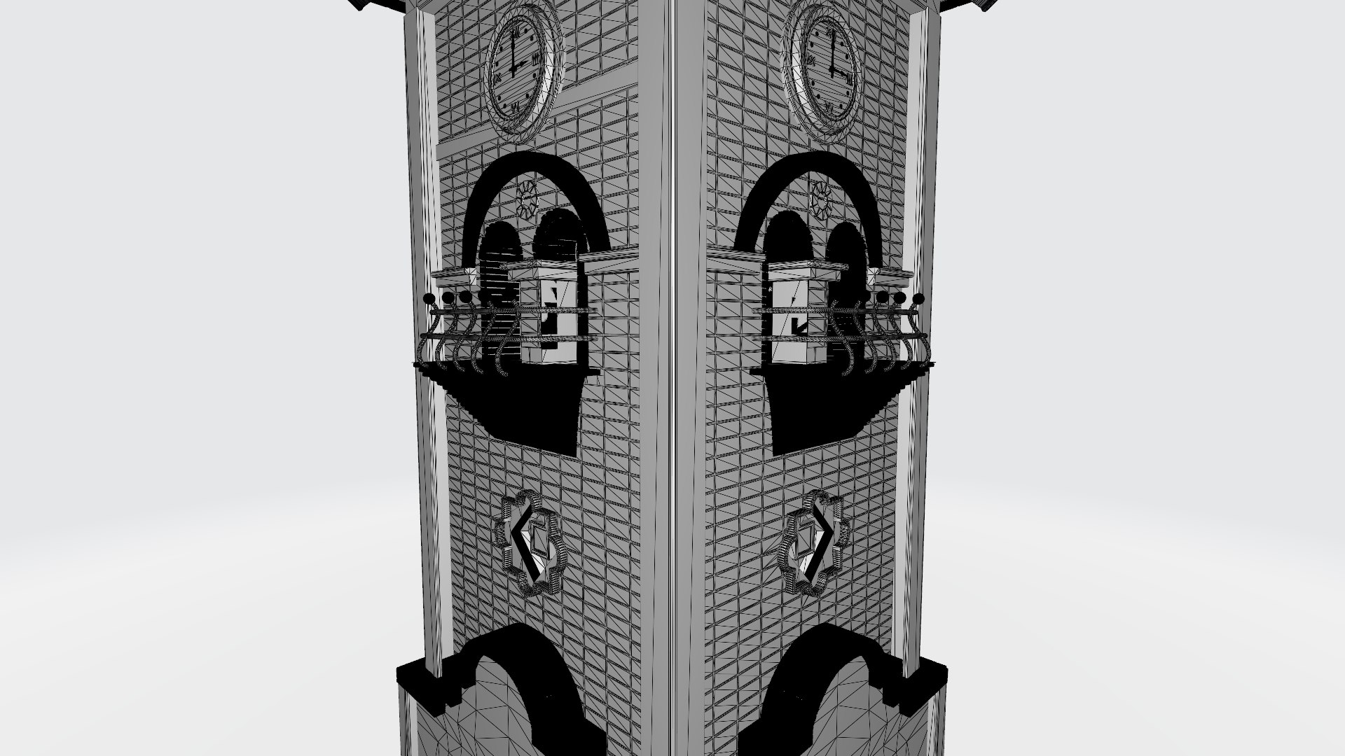 Clock Tower 3D Model - TurboSquid 1692801