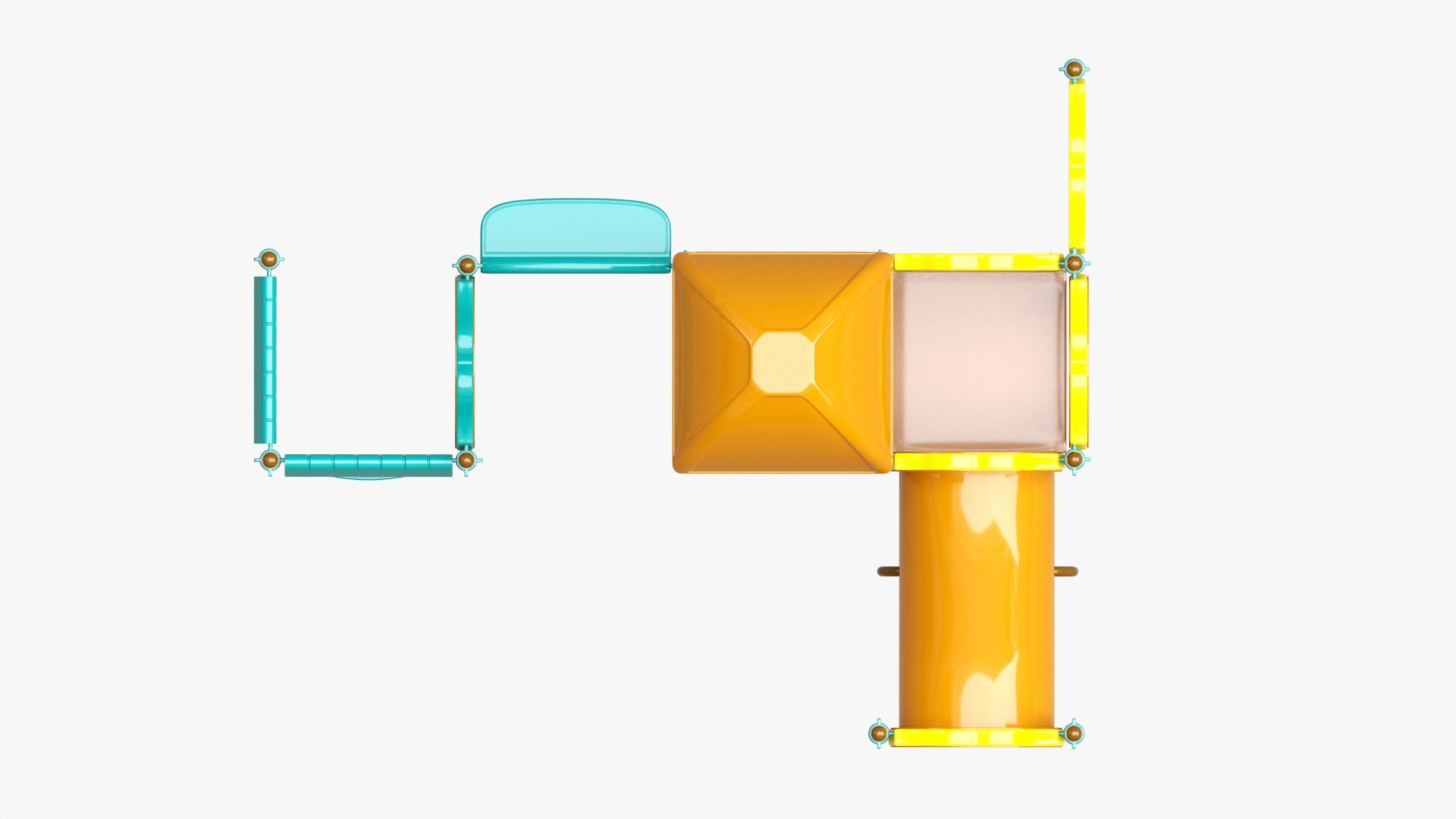 Outdoor Kids Playground 04 3D - TurboSquid 1716639