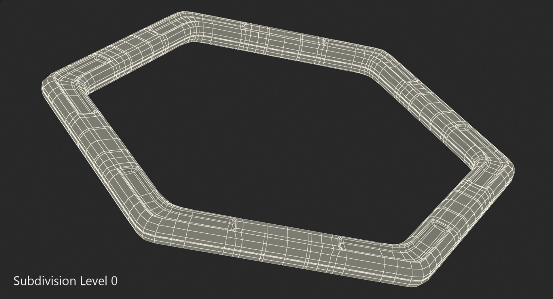 Magnetic designer hexagon 3D model - TurboSquid 1337513