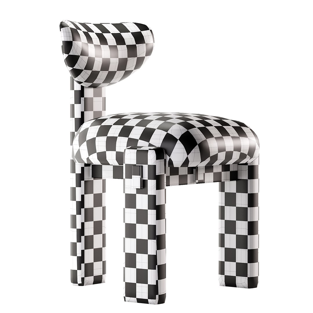 3D Elio Dining Chair 2015 Model - TurboSquid 2245620