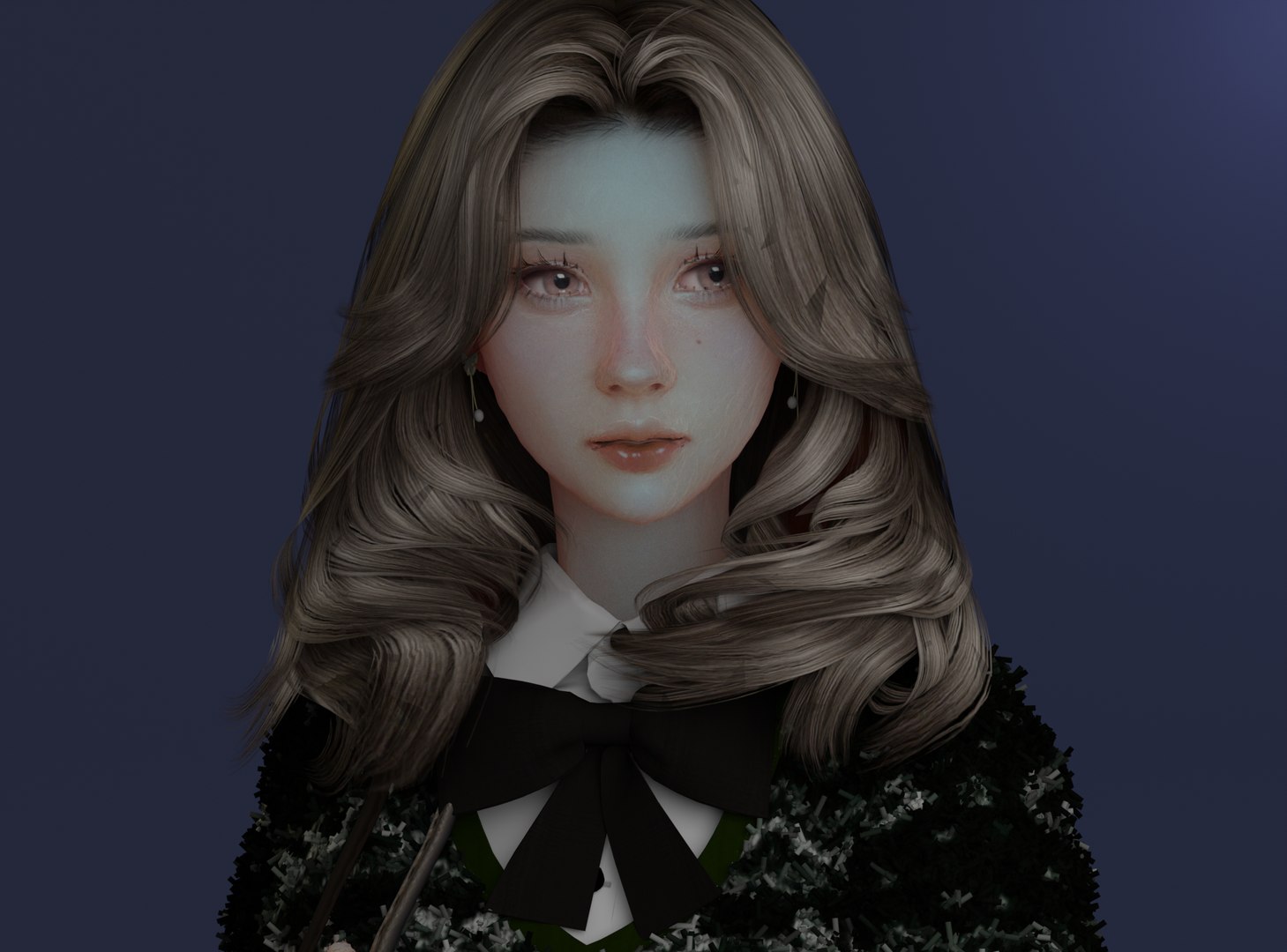 3D Realistic Girl V4 - Game Ready - TurboSquid 2081061