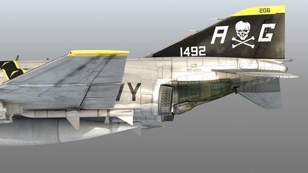 F4 BN Phantom II Jolly Rogers VF-84 model - TurboSquid 1779082