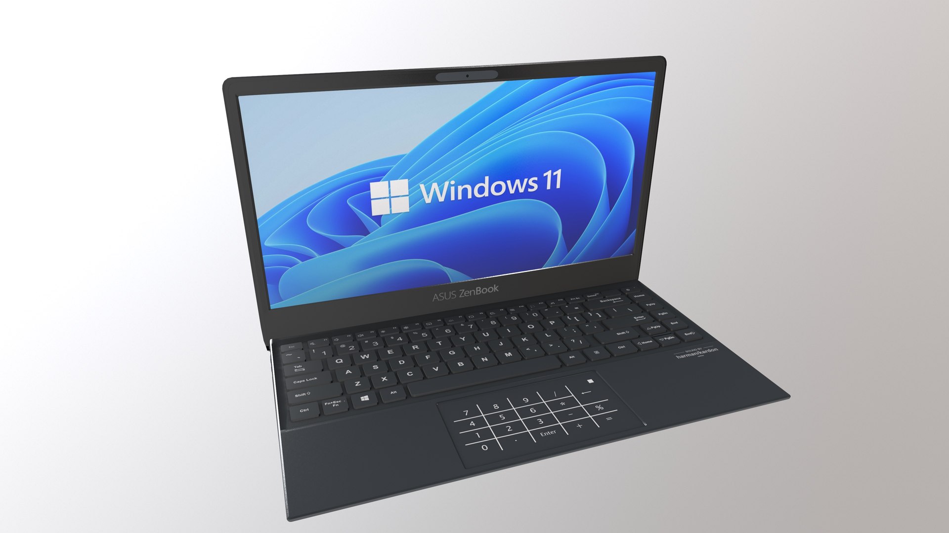 Asus Zenbook Laptop 3D Model 3D model - TurboSquid 1924981