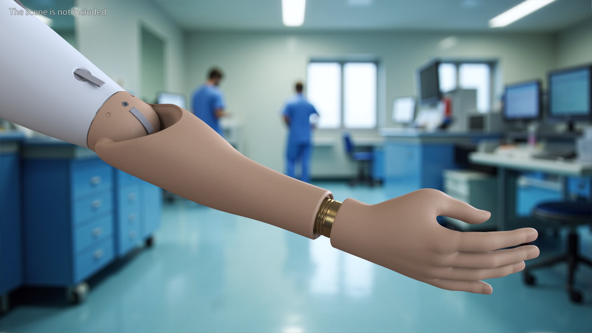 Detailed Prosthetic Arm Rigged For Maya 3D Model - TurboSquid 2369063