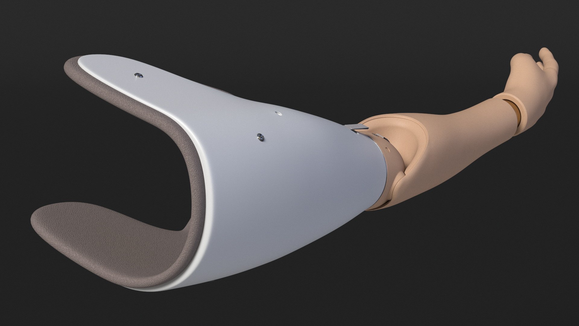 Detailed Prosthetic Arm Rigged For Maya 3D Model - TurboSquid 2369063