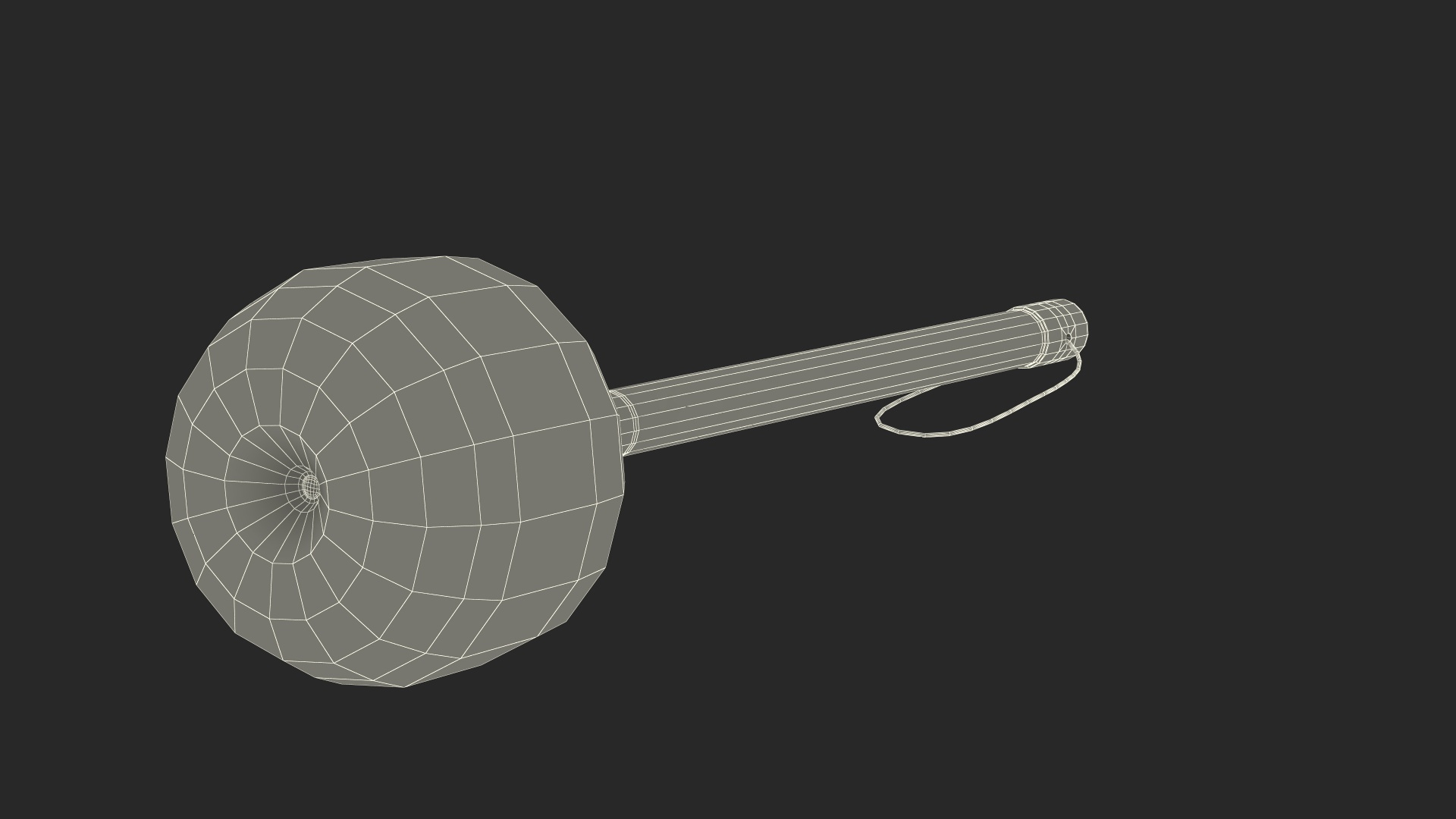 Gong Beater Model - TurboSquid 2180880