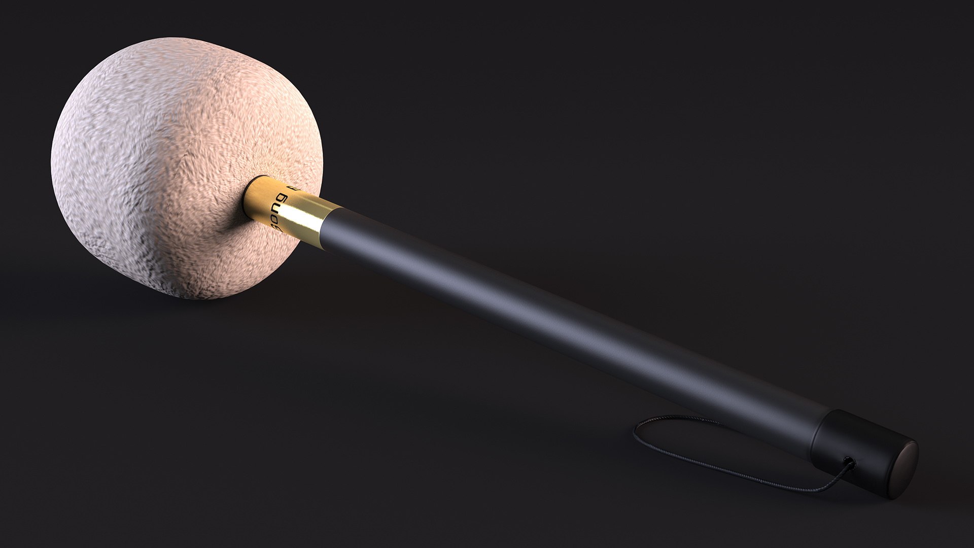 Gong Beater Model - TurboSquid 2180880