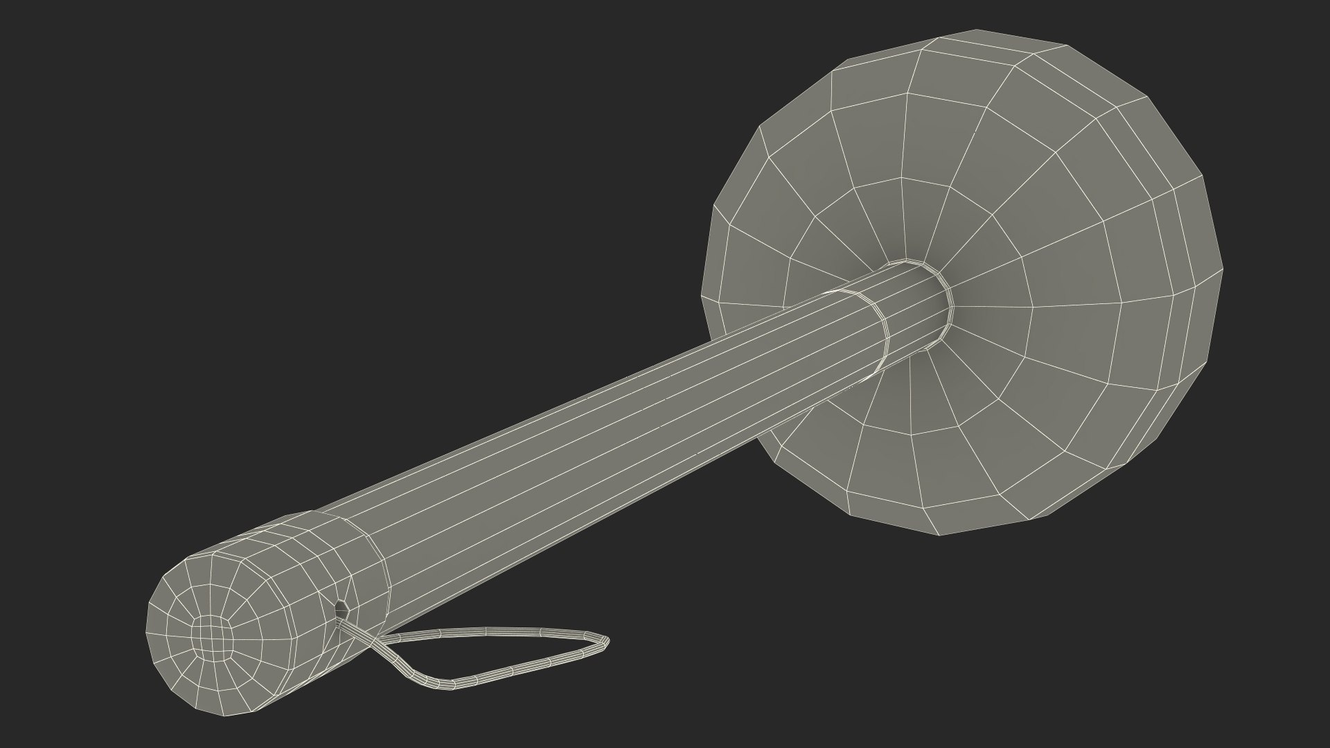 Gong Beater Model - TurboSquid 2180880