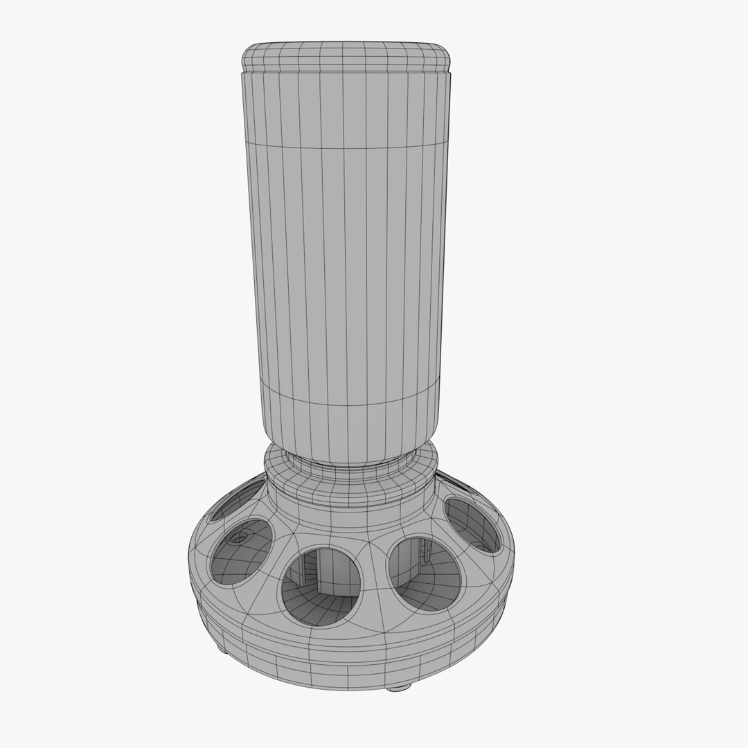 3d Model Chicken Feeder