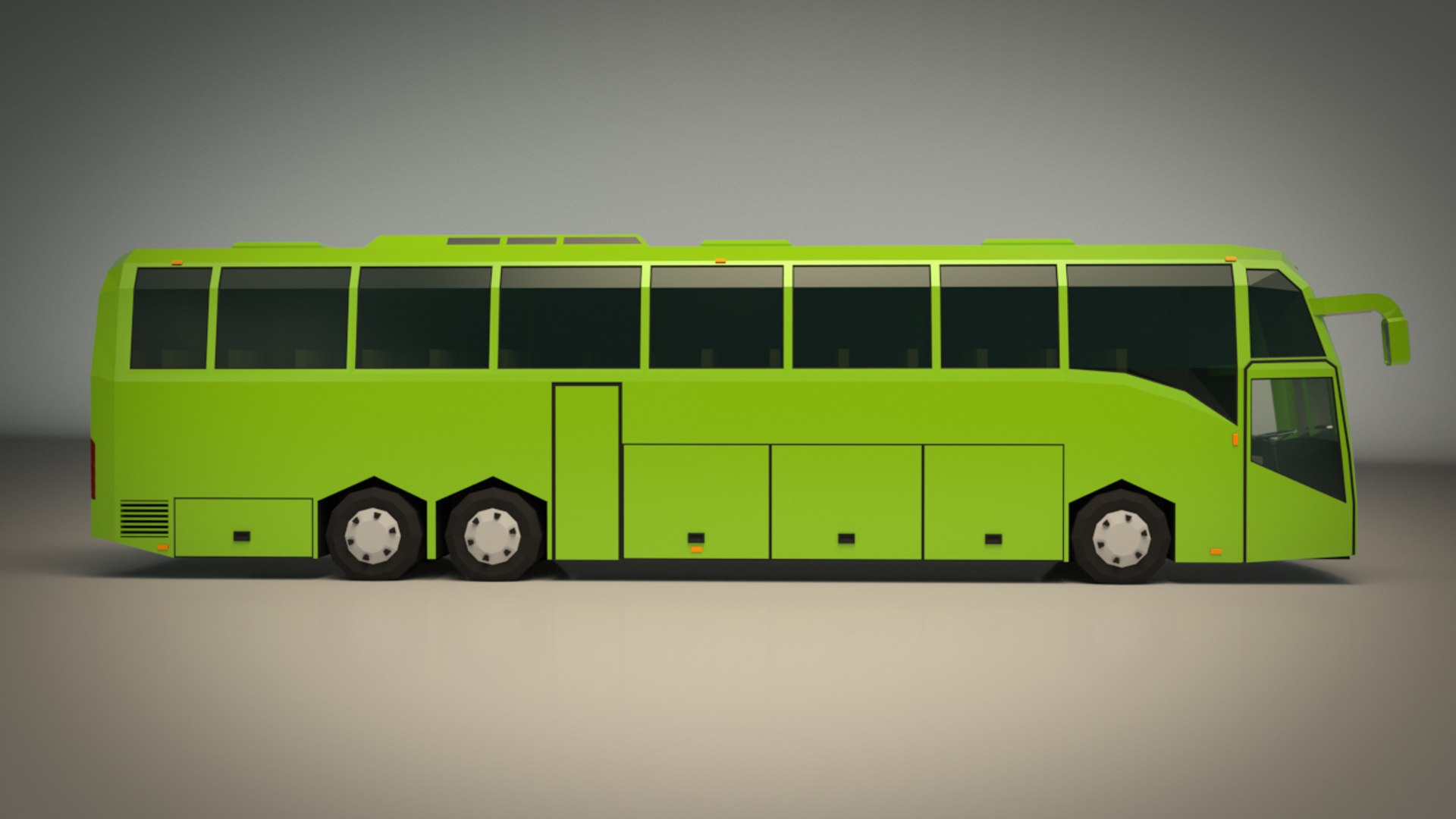 Coach Bus 3D - TurboSquid 1409794