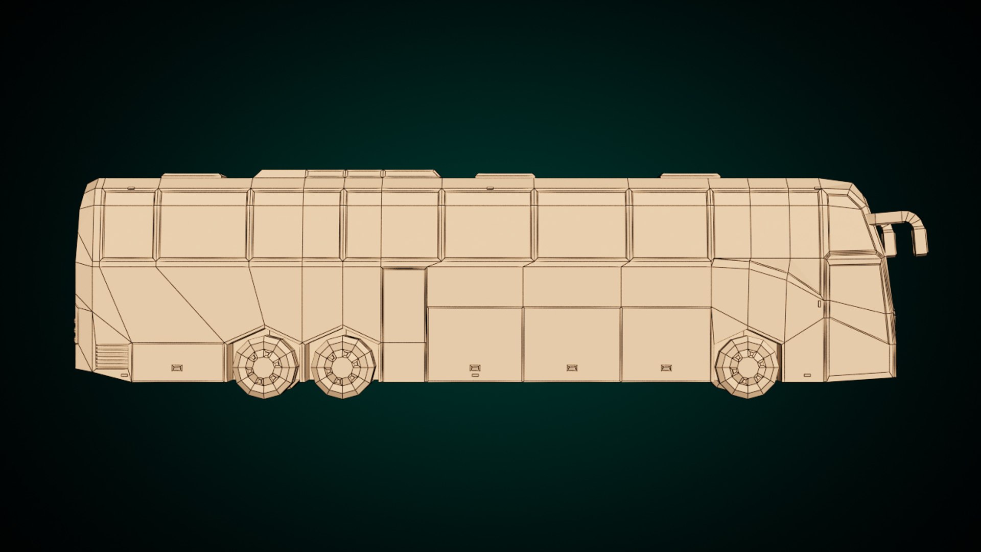 Coach Bus 3D - TurboSquid 1409794