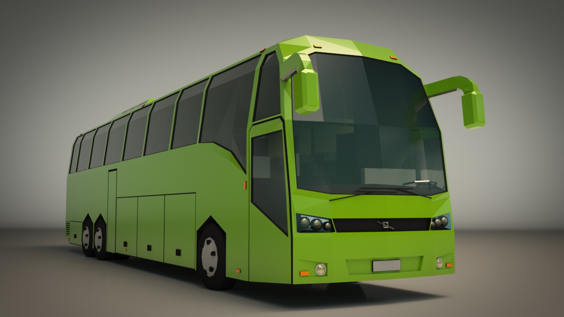 Coach Bus 3D - TurboSquid 1409794