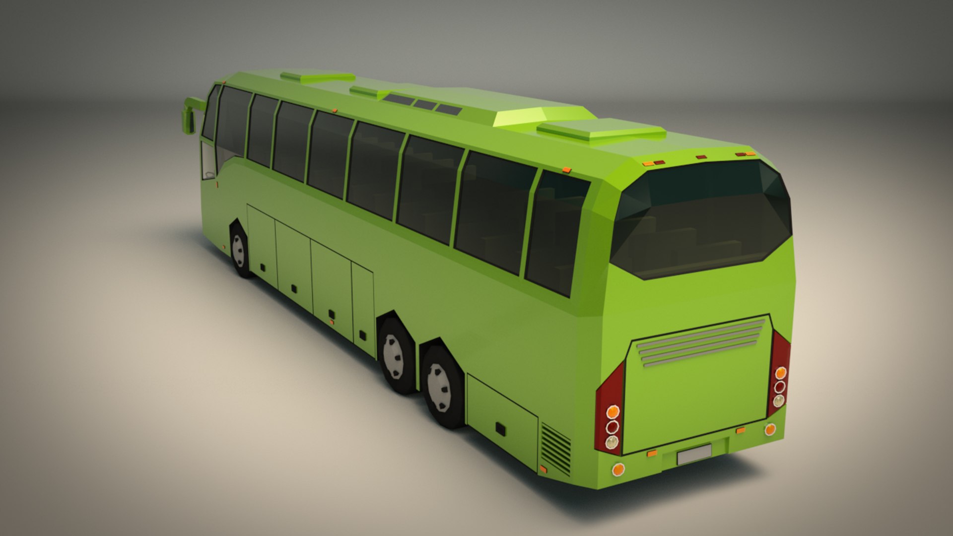 Coach Bus 3D - TurboSquid 1409794