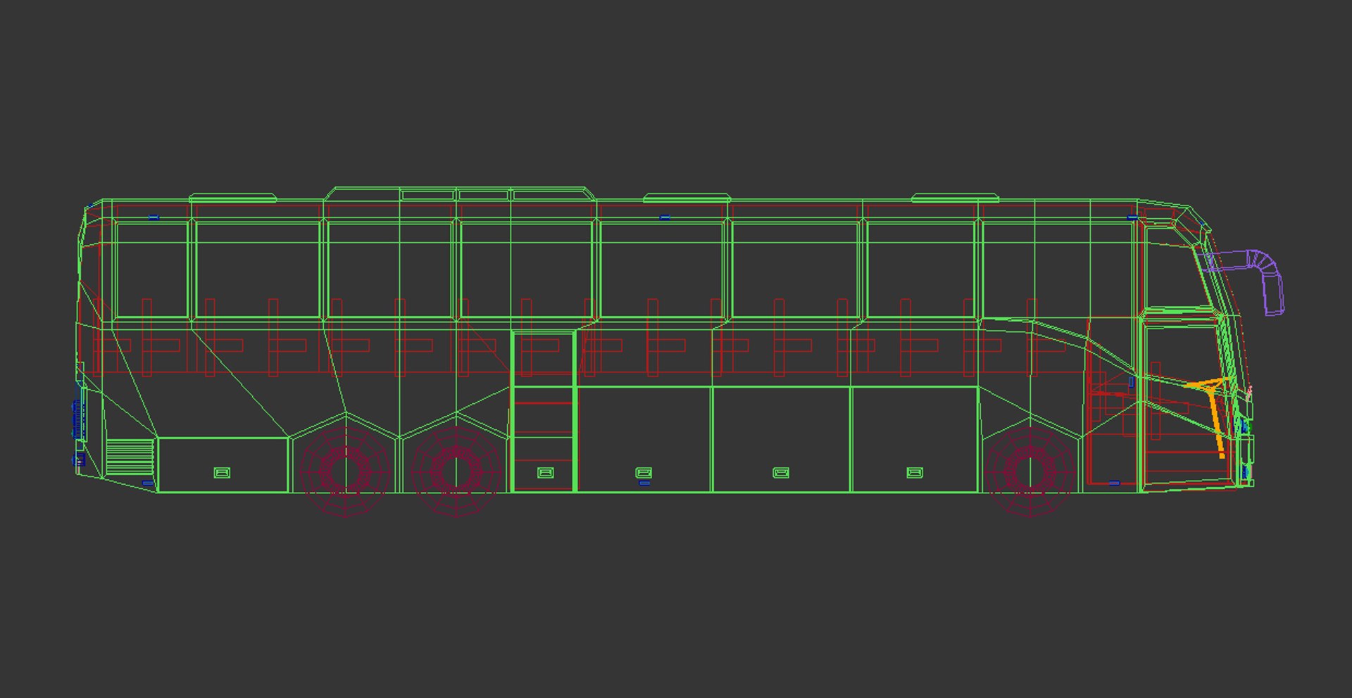 Coach Bus 3D - TurboSquid 1409794