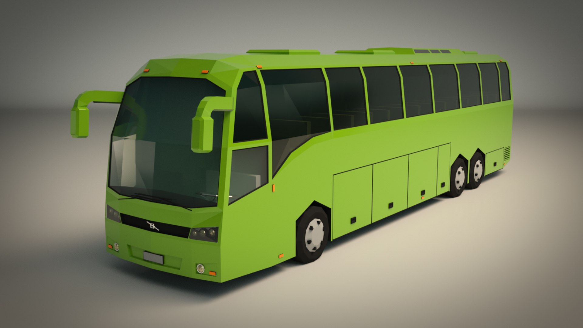 Coach Bus 3D - TurboSquid 1409794