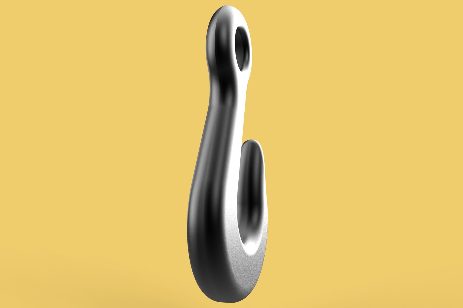 STANDARD EYE HOOK FORGED SINGLE LIFTING CRANE HOOKS HOIST TON 3D Model ...