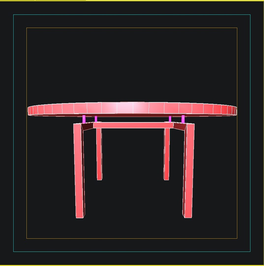 kenzo soho table 3d model