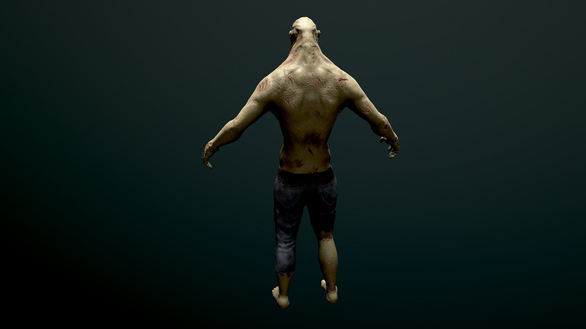 Zombie Mutant 3D Model - TurboSquid 1828318