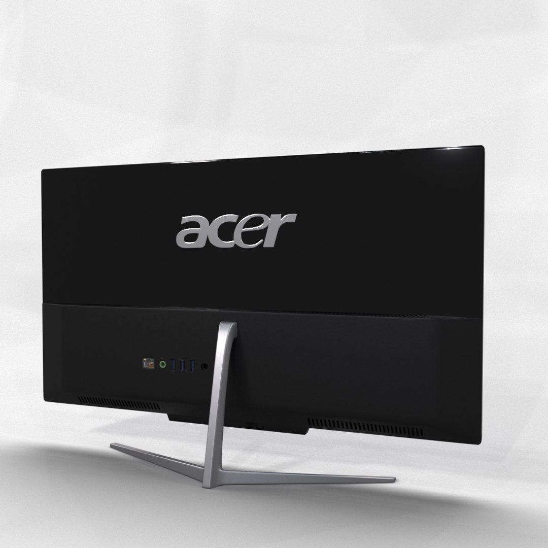 3D Acer Aspire Monitor - TurboSquid 1562718