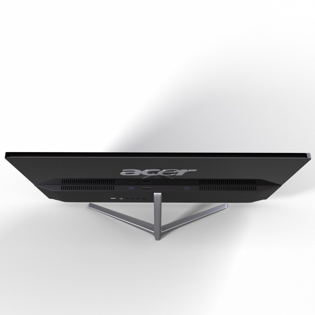 3D Acer Aspire Monitor - TurboSquid 1562718