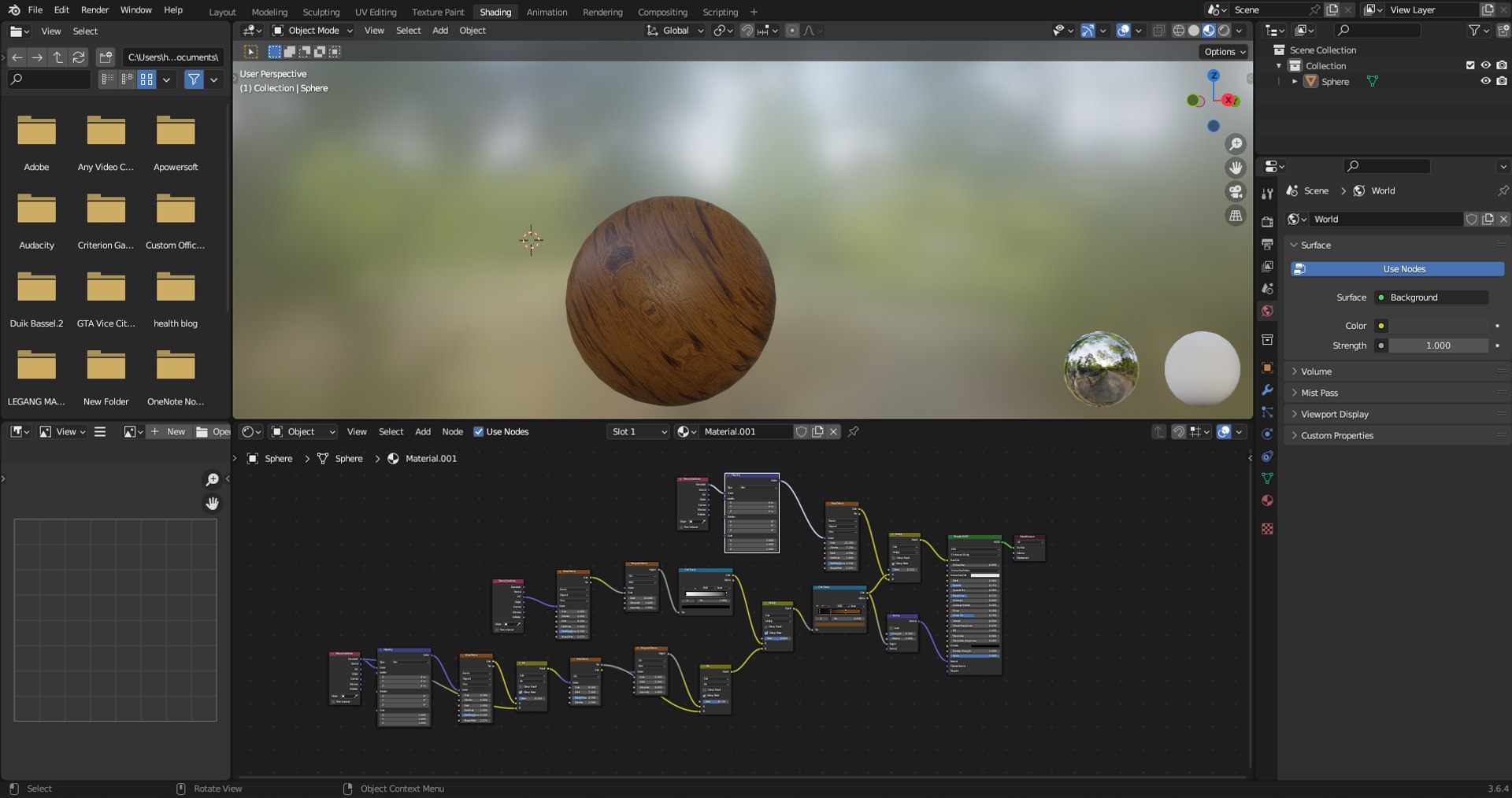 3D Realistic Wood Procedural Texture For Blender - TurboSquid 2150691