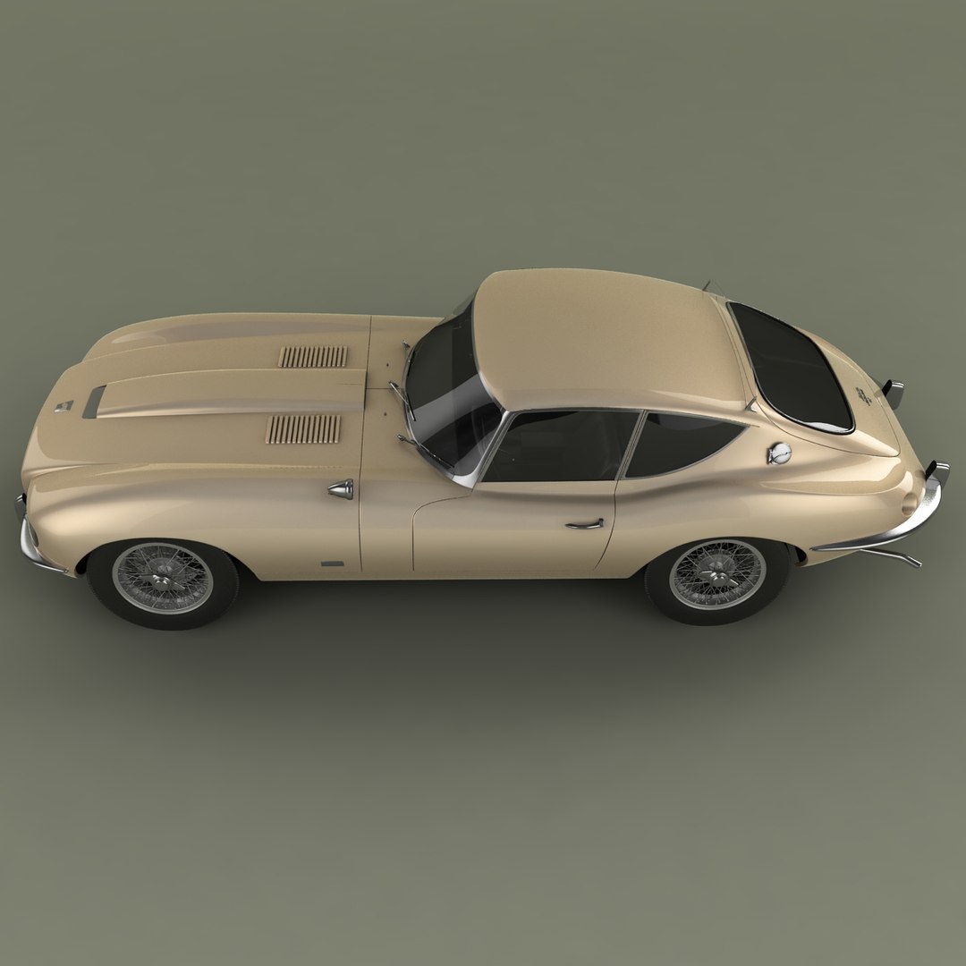 E-type Raymond Loewy 3d Max