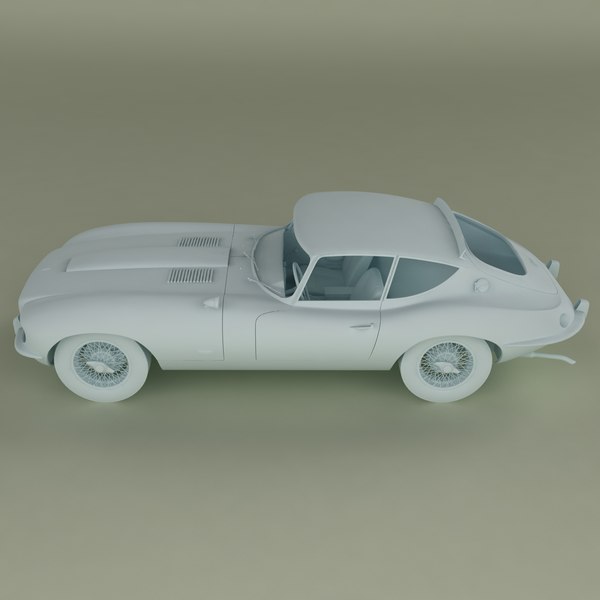 e-type raymond loewy 3d max
